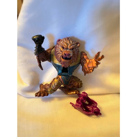 Mattel | Toys | Vintage Mighty Max Conqueror Lion Warrior 994 Action ...